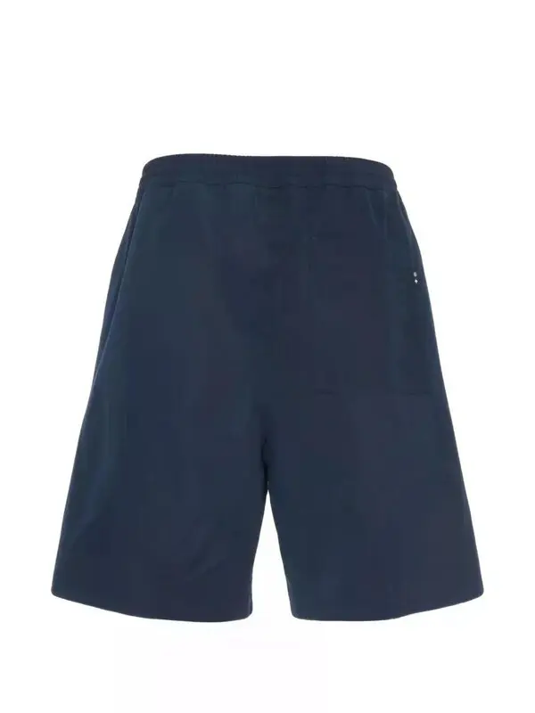 DEPARTMENT 5 Drawstring-waist Logo-patch Shorts