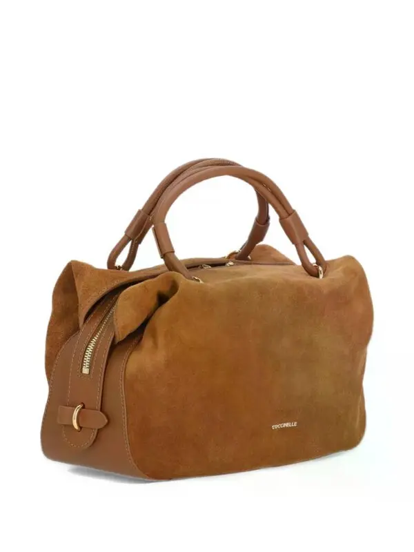 COCCINELLE Small Lizzie Suede Tote Bag
