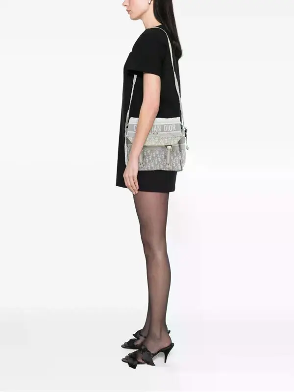 Dior 2021 Medium Oblique Canvas Diorcamp Bag Crossbody Bag