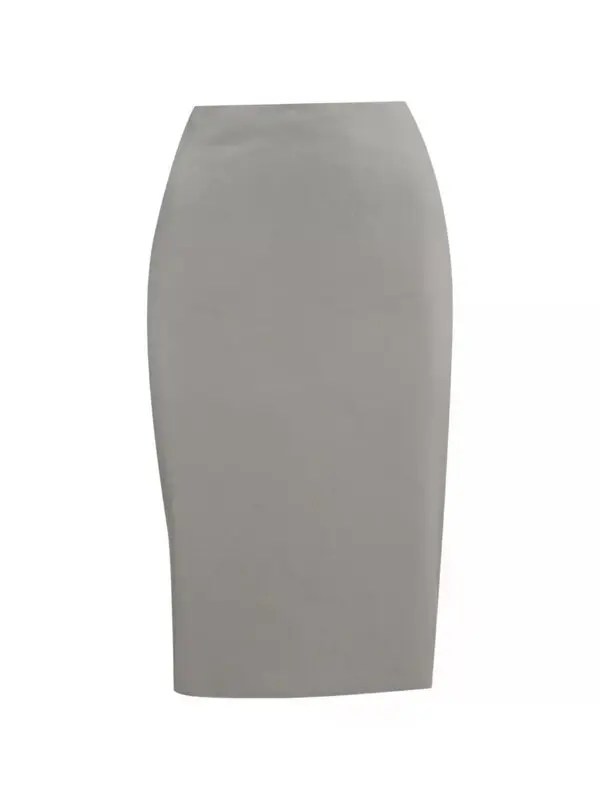 Emporio Armani High-waisted Pencil Skirt - Grey
