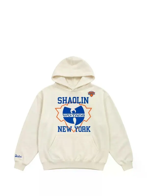 Mitchell & Ness X Wu-tang X Nba New York Knicks Long-sleeve Hoodie