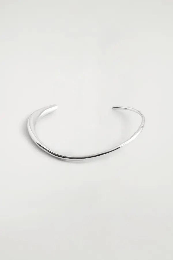 Cos Sculptural Cuff Necklace