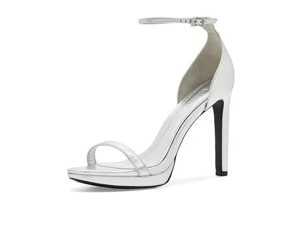 Schutz Nicole Sandals - Silver