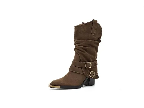 FRYE AND CO. Ashlyn Spat Boots Boots - Cedar