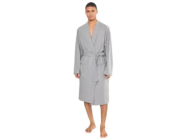 BOSS Logo Robe Robe - Medium Grey