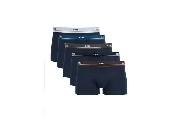 BOSS 5-pack Trunks Essential Underwear - Open Blue