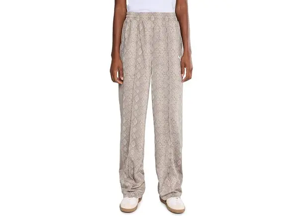 PUMA T7 Snake Print Straight Leg Pants Clothing - Mouse Gray