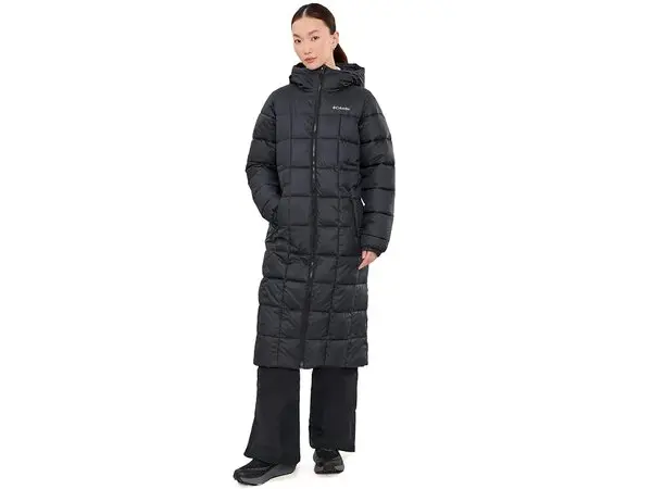 Columbia Puffect Iii Long Jacket Coat - Black