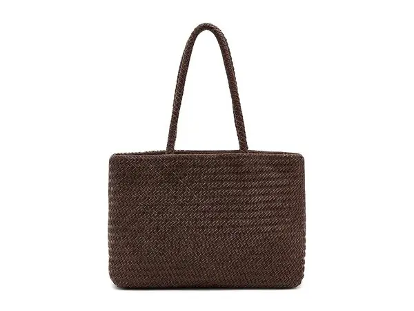 Madewell Suede Handwoven Leather Tote Handbags Canvas/cotton