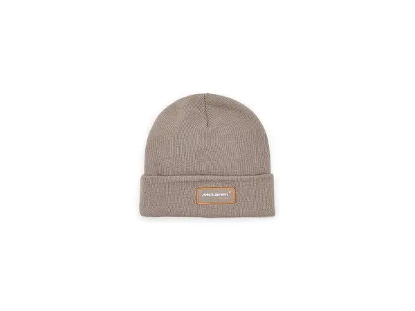 PUMA Mclaren Racing Beanie Beanies Black, Acrylic - Mouse Gray