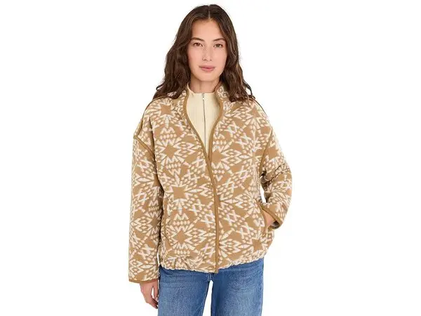 UGG Brigh Snap Jacket Coat - Sand