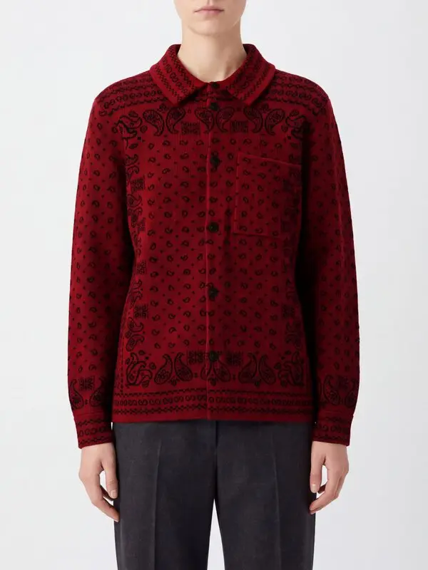 Guest In Residence Shirt - Red