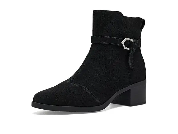 Toms Delilah Buckle Boots - Black