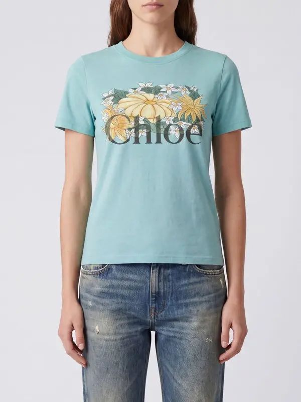 Chloé T-shirt - Turquoise