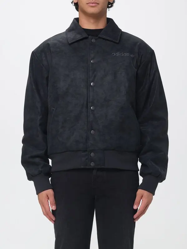 ADIDAS ORIGINALS Relaxed Fit Bomber Jacket In Technical Fabric With Embroidered Logo
