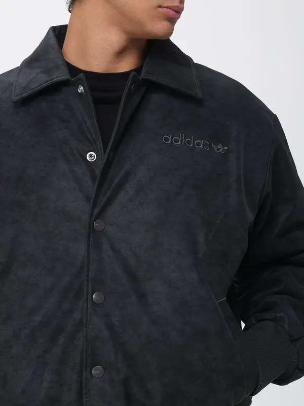 ADIDAS ORIGINALS Relaxed Fit Bomber Jacket In Technical Fabric With Embroidered Logo