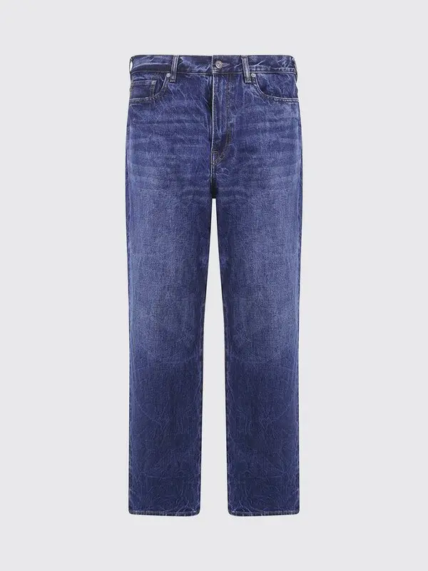 Paul Smith Mid-rise 5-pocket Straight Jeans In Pure Cotton Denim