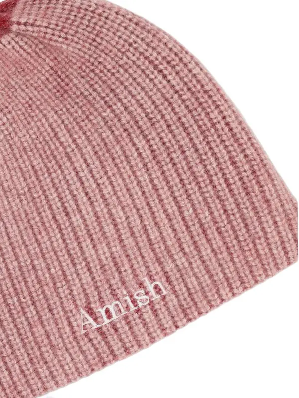 AMISH SUPPLIES Berretto In Lana Con Logo