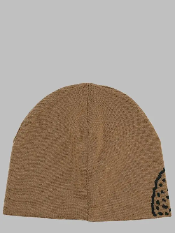 Lacoste Berretto In Lana Con Coccodrillo Jacquard