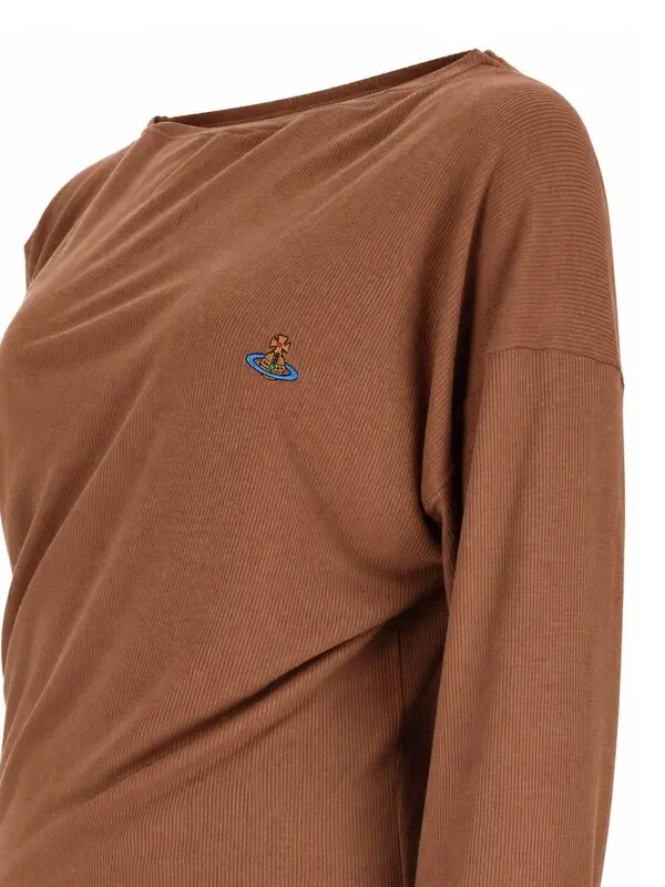 VIVIENNE WESTWOOD Top "hebo" A Maniche Lunghe