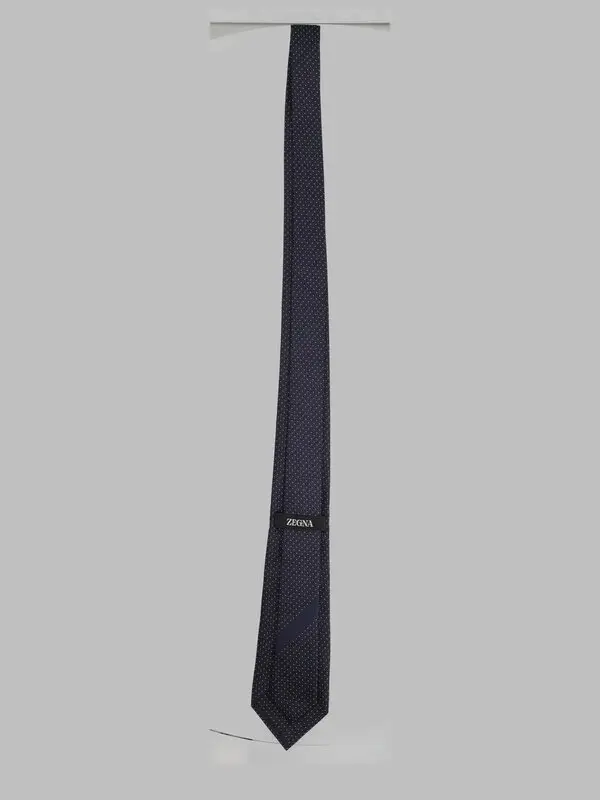 Zegna Cravatta In Seta Di Gelso