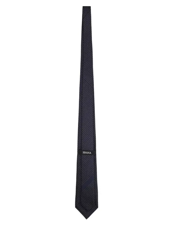 Zegna Cravatta In Seta Di Gelso