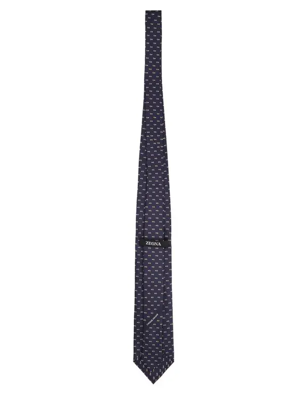 Zegna Cravatta In Seta Di Gelso