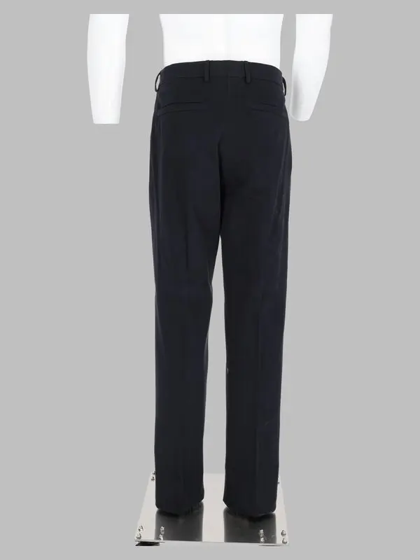 Zegna Pantalone In Cotone E Cashmere