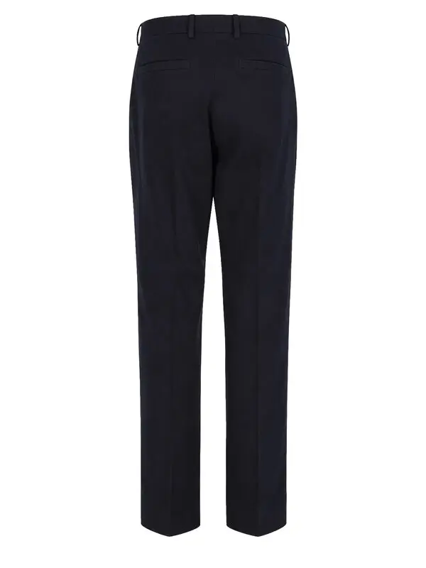 Zegna Pantalone In Cotone E Cashmere