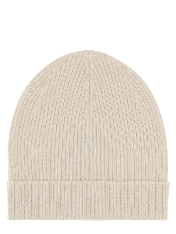 Rick Owens Berretto In Maglia - Ivory