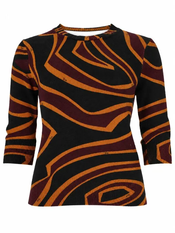 Emilio Pucci Maglia Con Schiena Scoperta