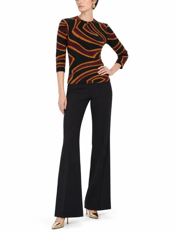 Emilio Pucci Maglia Con Schiena Scoperta - Multicolour