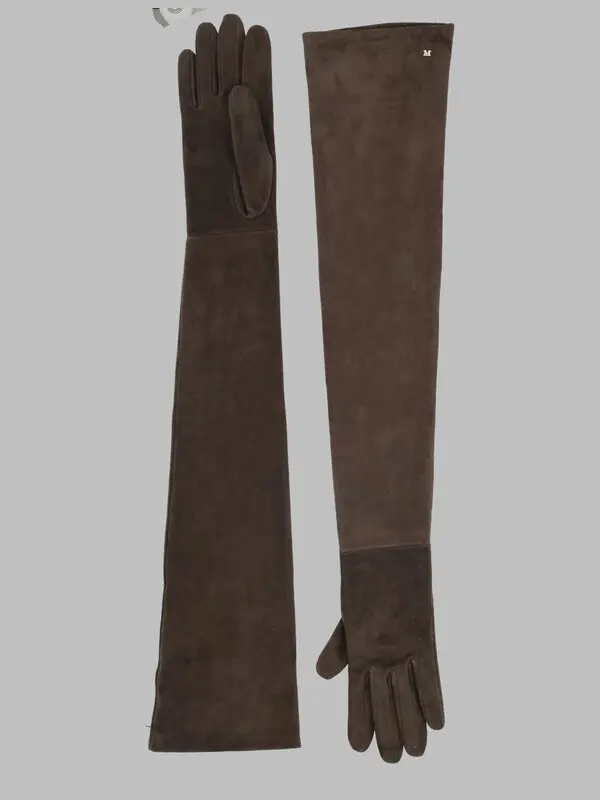 Max Mara Guanti Lunghi In Suede