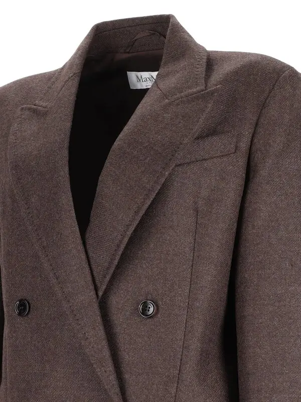 Max Mara Giacca Doppiopetto "olimpia - Brown