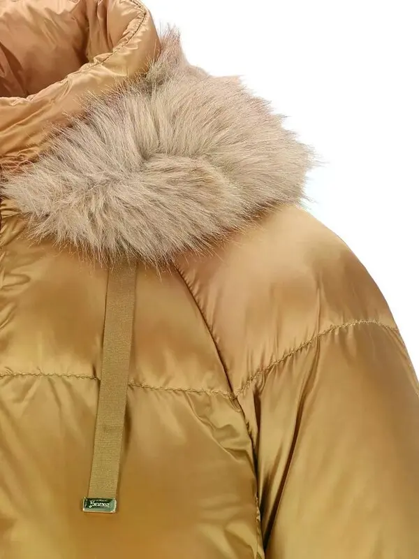 Herno Faux-fur Trim Padded Jacket
