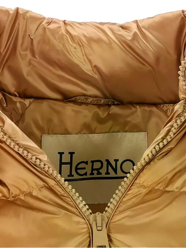 Herno Faux-fur Trim Padded Jacket