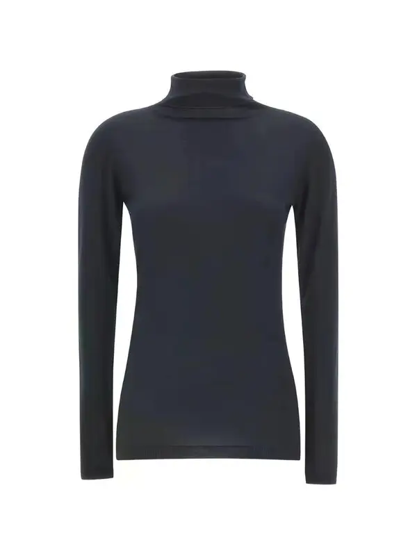 Fabiana Filippi Roll-neck Long-sleeve Sweater - Blue
