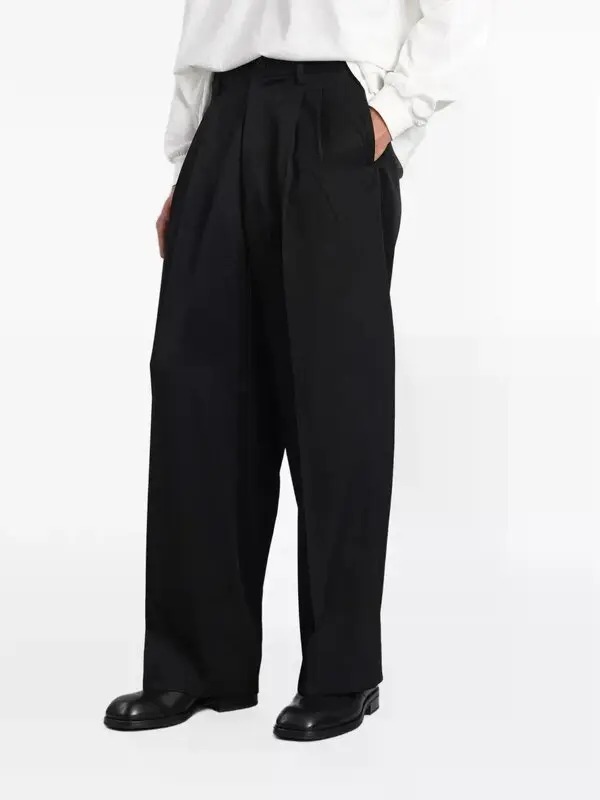 SSSTEIN Pleated Wide-leg Trousers