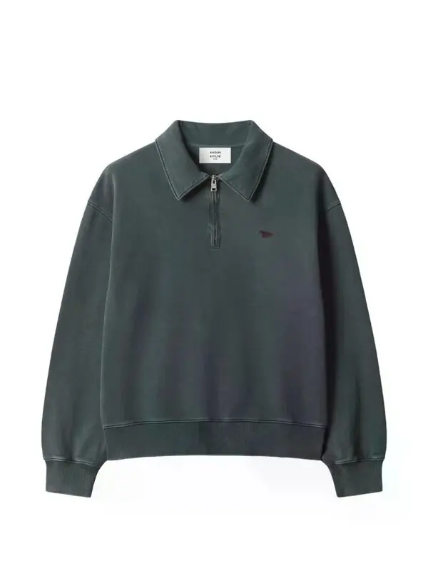 Maison Kitsuné Profile Fox Cotton Sweatshirt