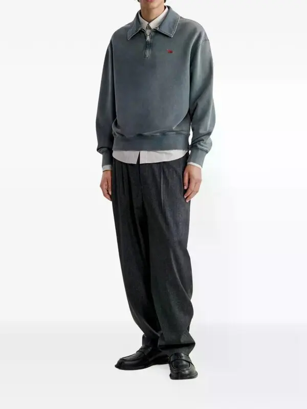 Maison Kitsuné Profile Fox Cotton Sweatshirt