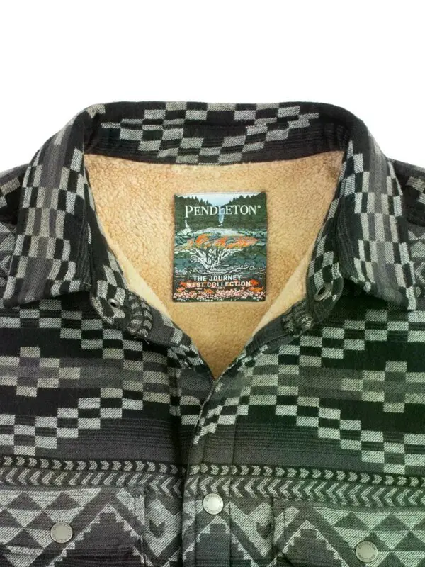 Pendleton Marshall Geometric-pattern Cotton Jacket