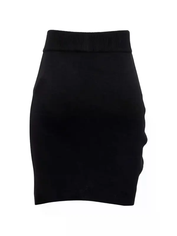 Giuseppe Di Morabito Crystal-embellished Draped Skirt - Black
