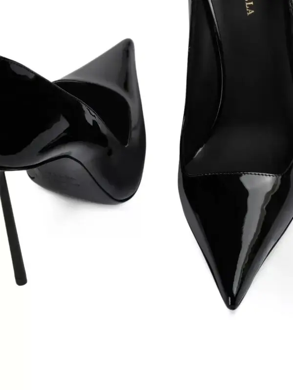 LE SILLA Amelia Patent-finish Pointed-toe Pumps
