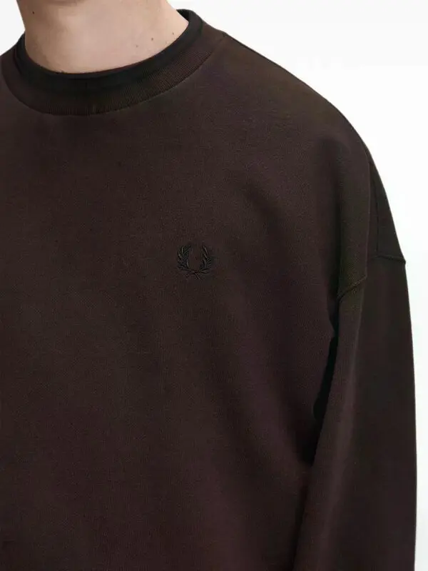 Fred Perry Laurel Wreath-embroidered Sweatshirt