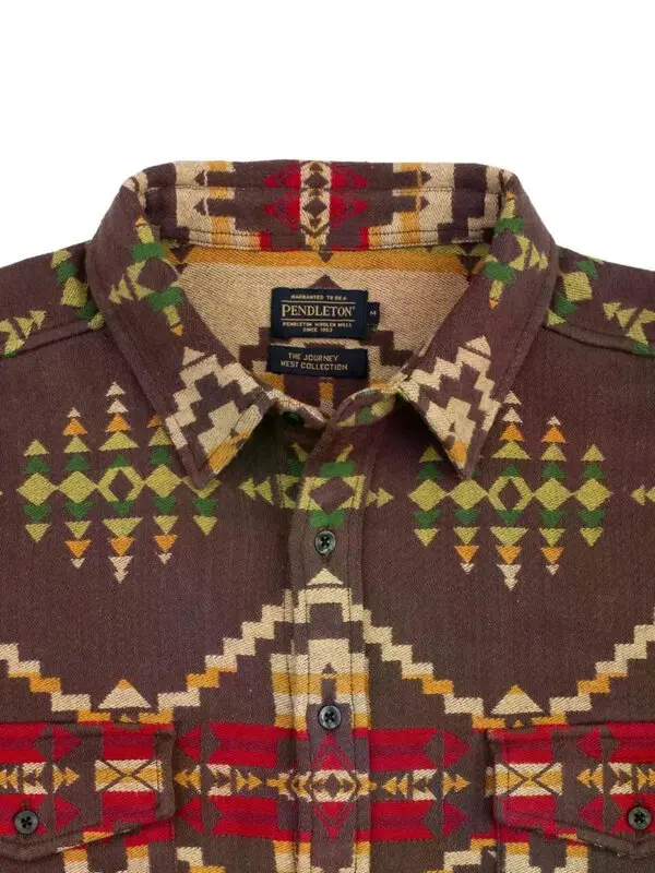 Pendleton La Pine Geometric-pattern Shirt