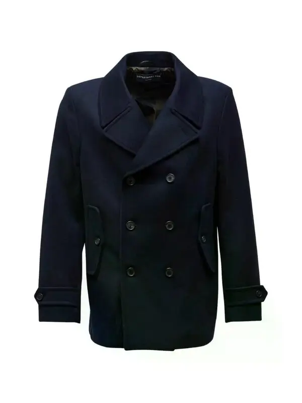 DEPARTMENT 5 Double-breasted Peacoat