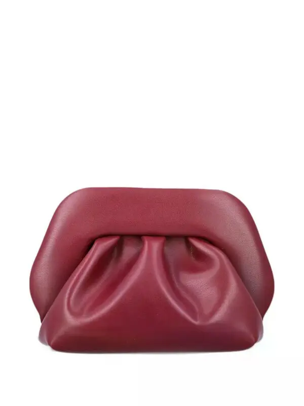 THEMOIRE Small Bios Ruched Clutch Bag
