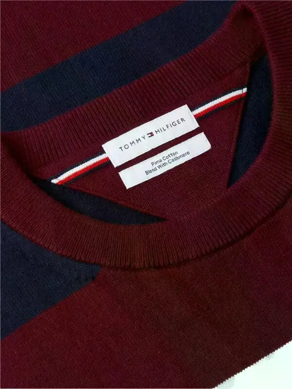 Tommy Hilfiger Striped Crew-neck Sweater