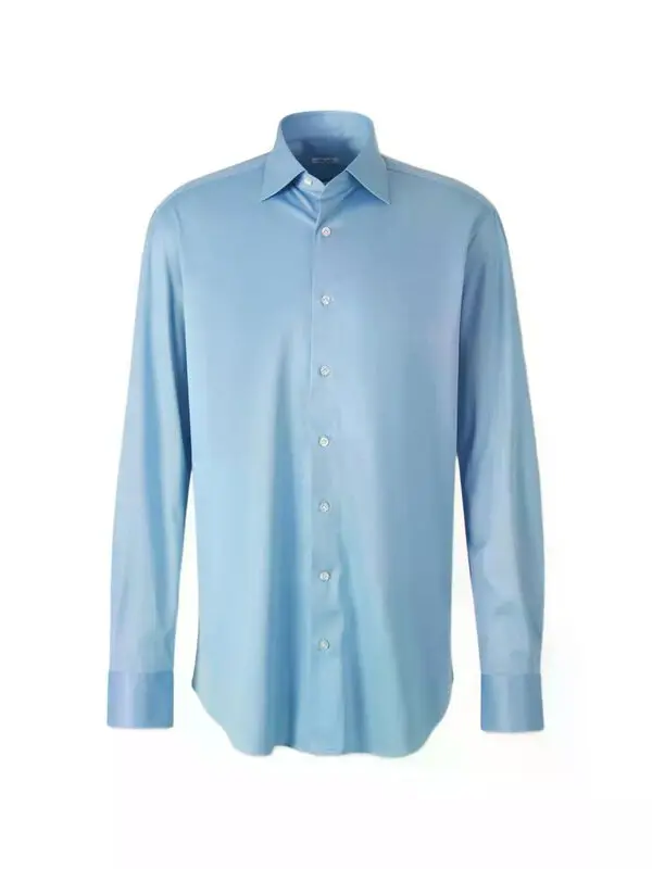 FRAY Long-sleeve Shirt - Blue
