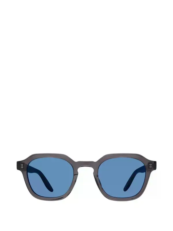 Barton Perreira Tucker Geometric-frame Sunglasses - Grey